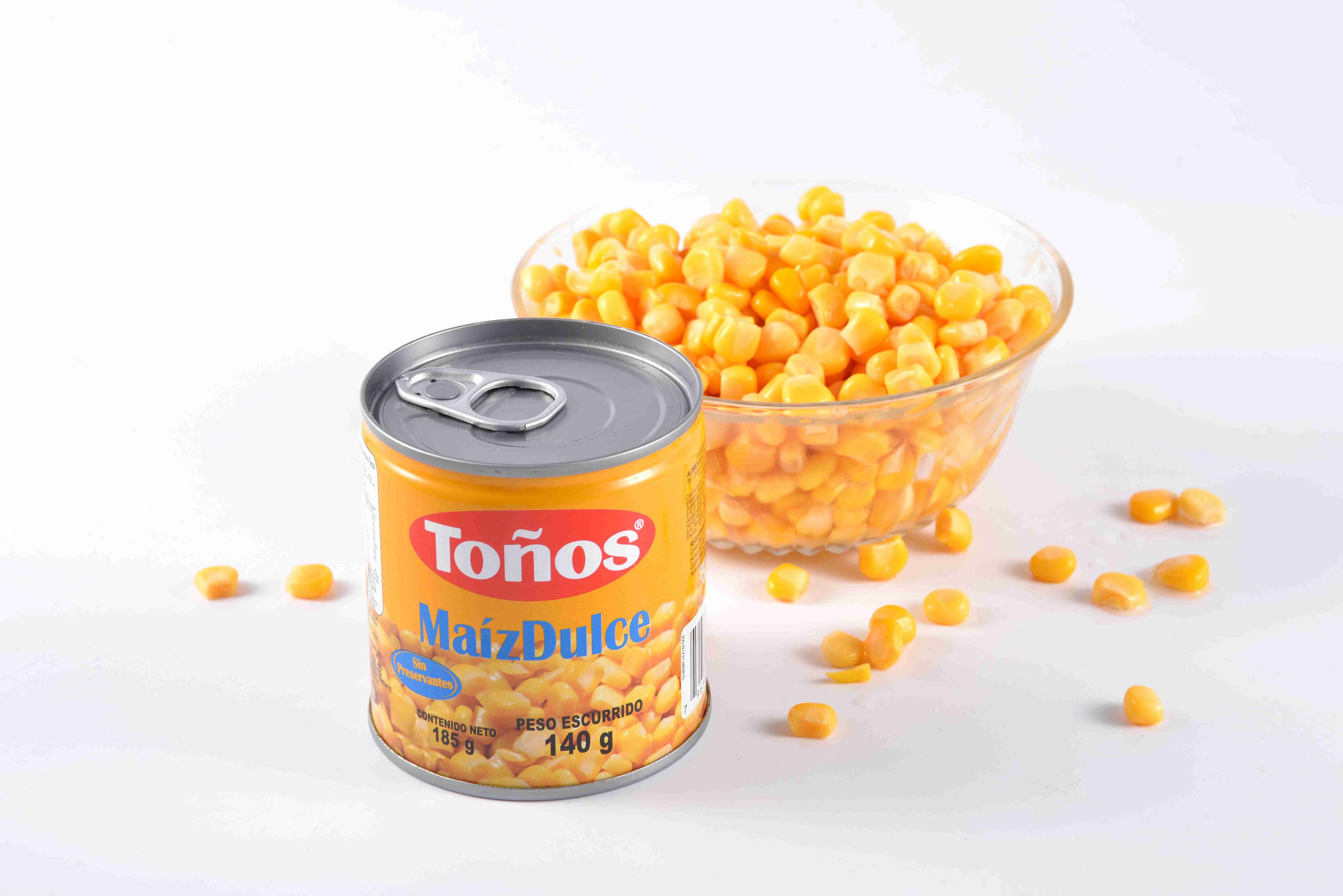 Canned Yellow Corn in Can Packing Material for Your Requirements
