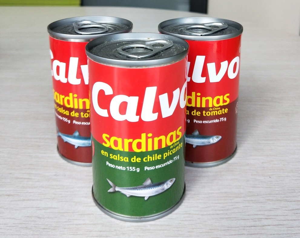Calvo Brand Canned Sardine Canned Fish in Tomato Sauce with or without ...