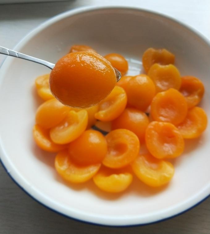 2650ml Canned Apricot Halves In Light Syrup Golden Sun